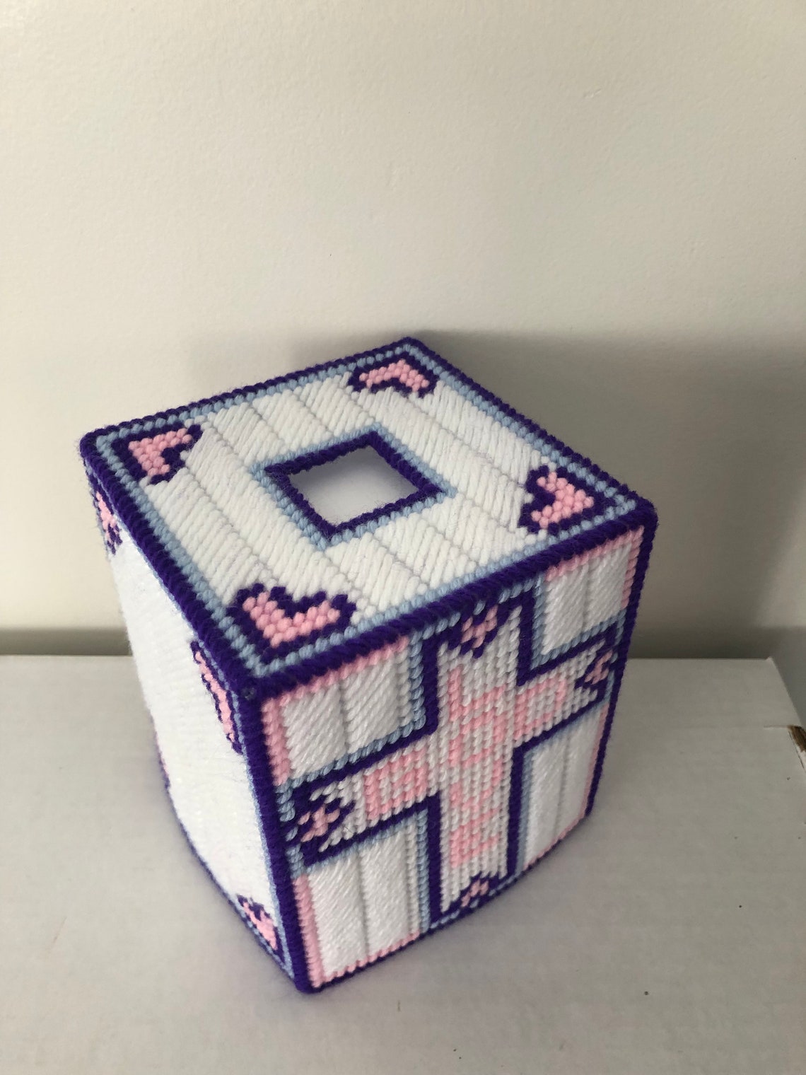 Cross Love God Tissue Box Cover - Etsy