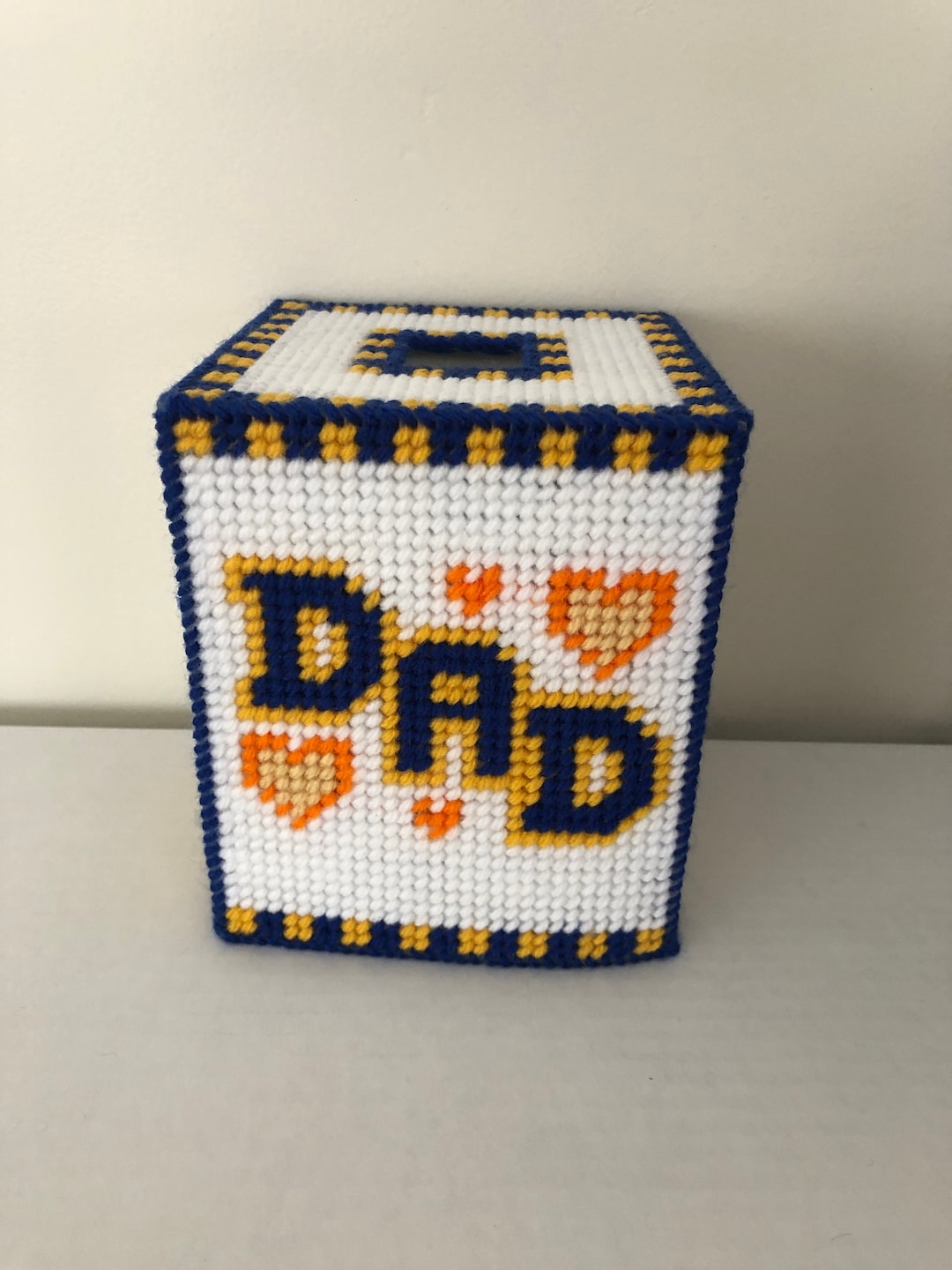 Dad Tissue Box Cover - Etsy
