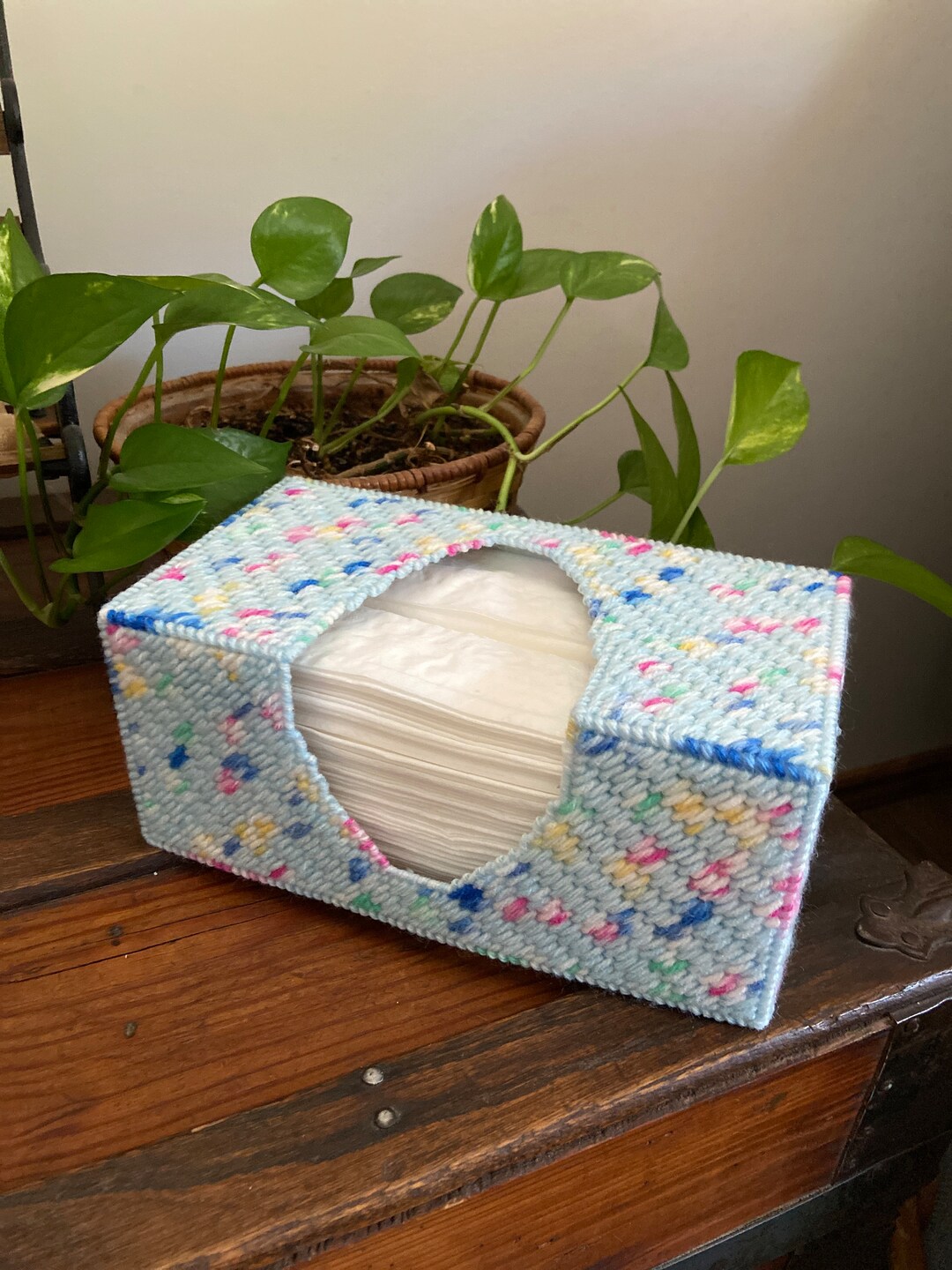 Puff Tissue Box Cover - Etsy