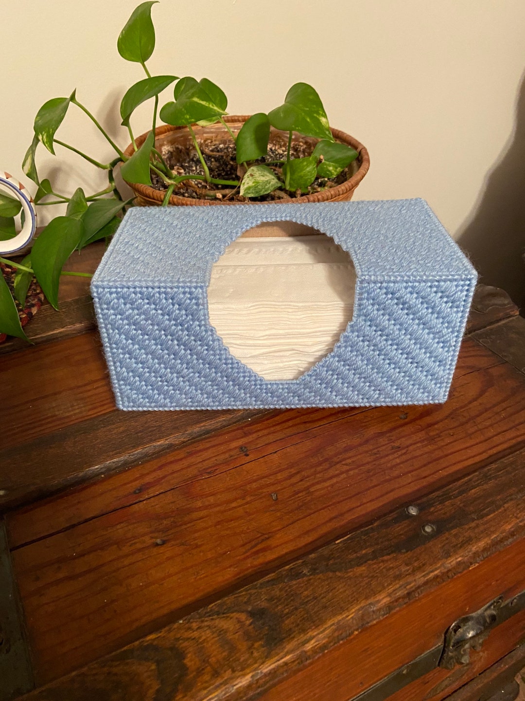 Puff Tissue Box Cover - Etsy