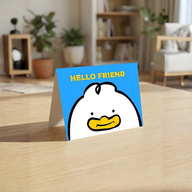 Huntrix Valentine Cards, Save the Date + Hello Friend Cards, A6 + A4 ...