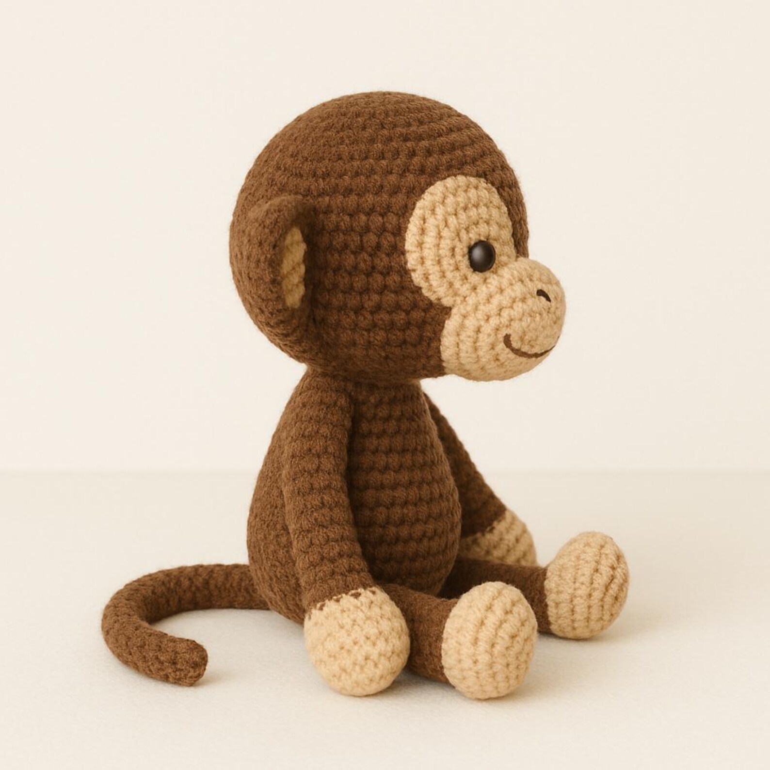 Amigurumi Monkey PDF – Easy Crochet Toy Tutorial, Beginner Friendly ...