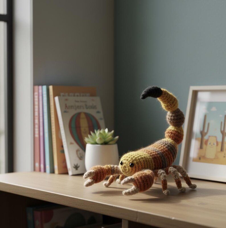 Amigurumi Scorpion Crochet Pattern | Zodiac Plush Toy (PDF) - Etsy