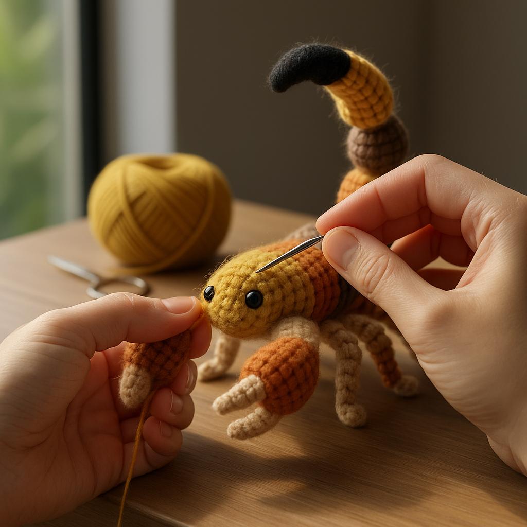 Amigurumi Scorpion Crochet Pattern | Zodiac Plush Toy (PDF) - Etsy