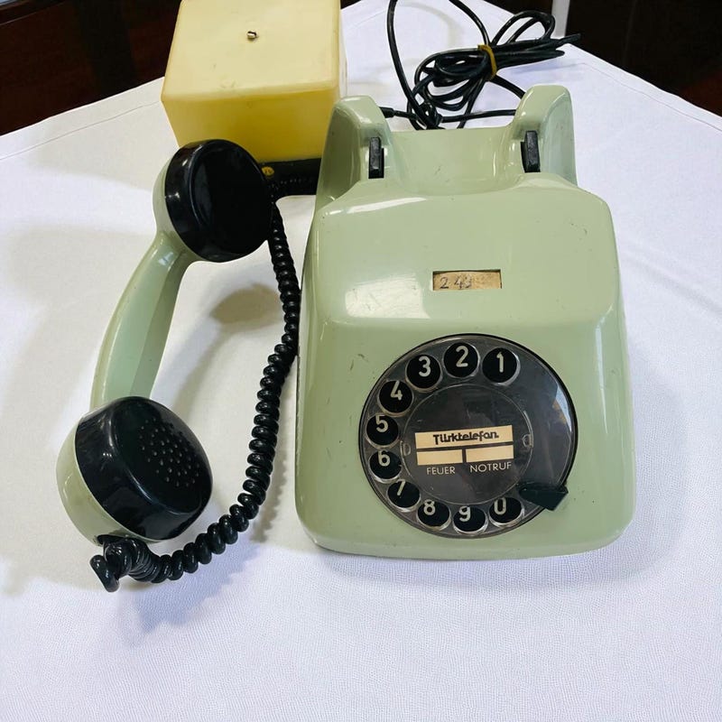 Telephone in German - Etsy