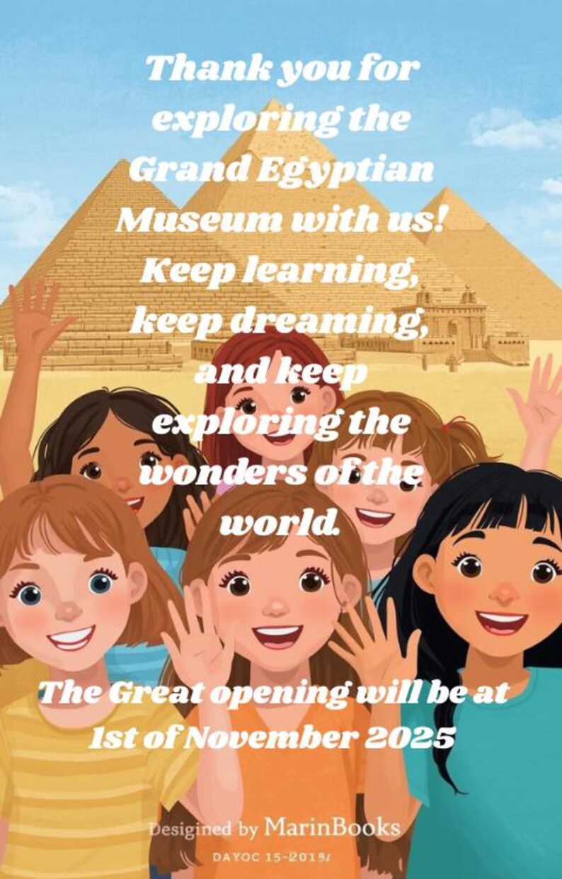 The Grand Egyptian Museum: Egypt’s New Treasure House — Kids ...