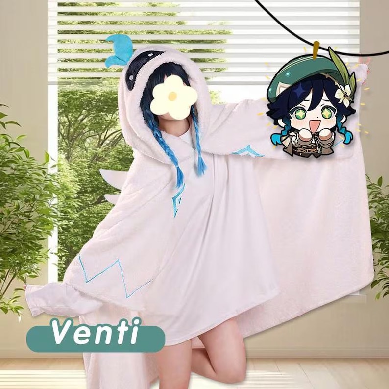 Genshin Impact Tighnari,xiao,venti,zhongli Anime Blanket-soft ...