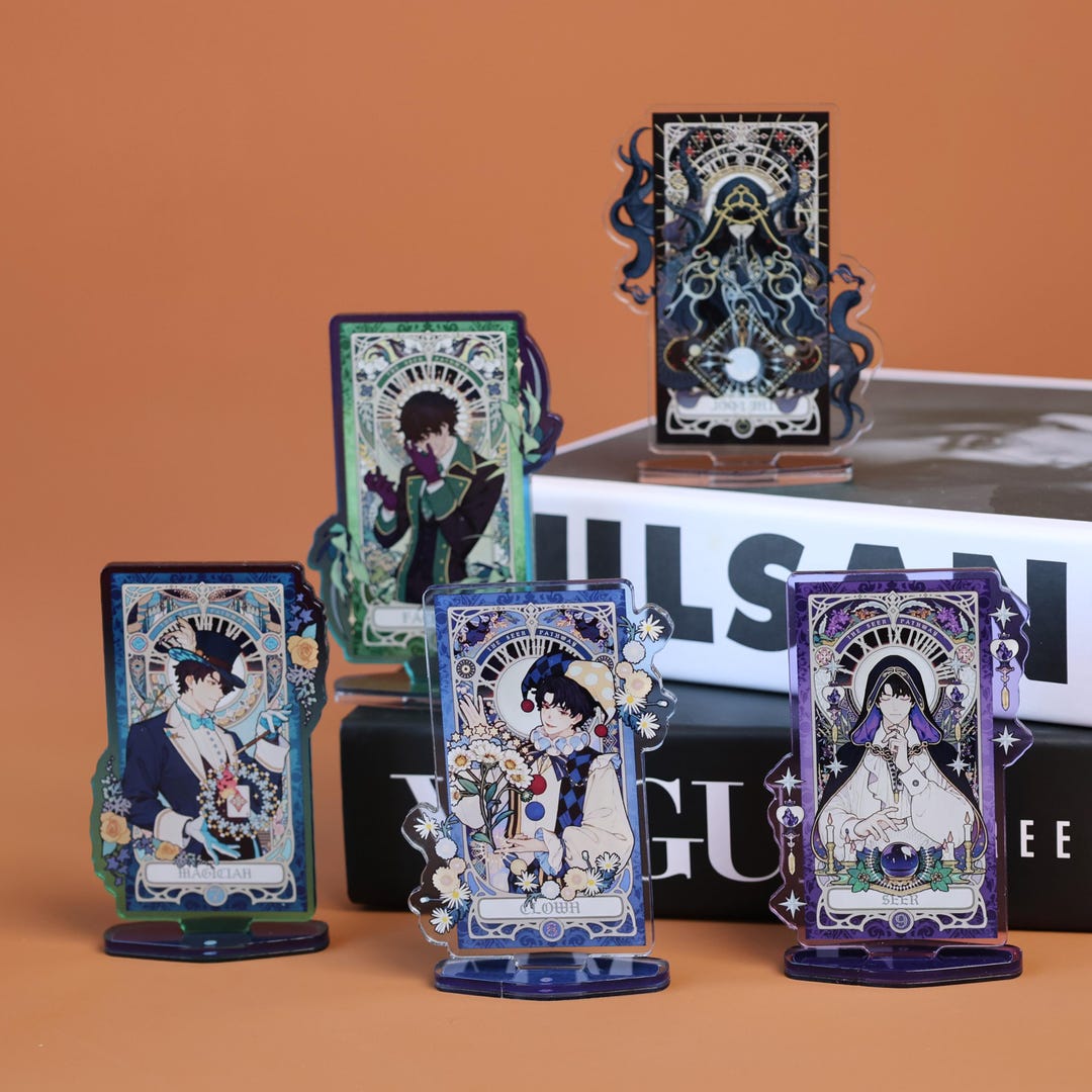 Lord of the Mysteries Acrylic Standee Set,art Nouveau Style Characters ...