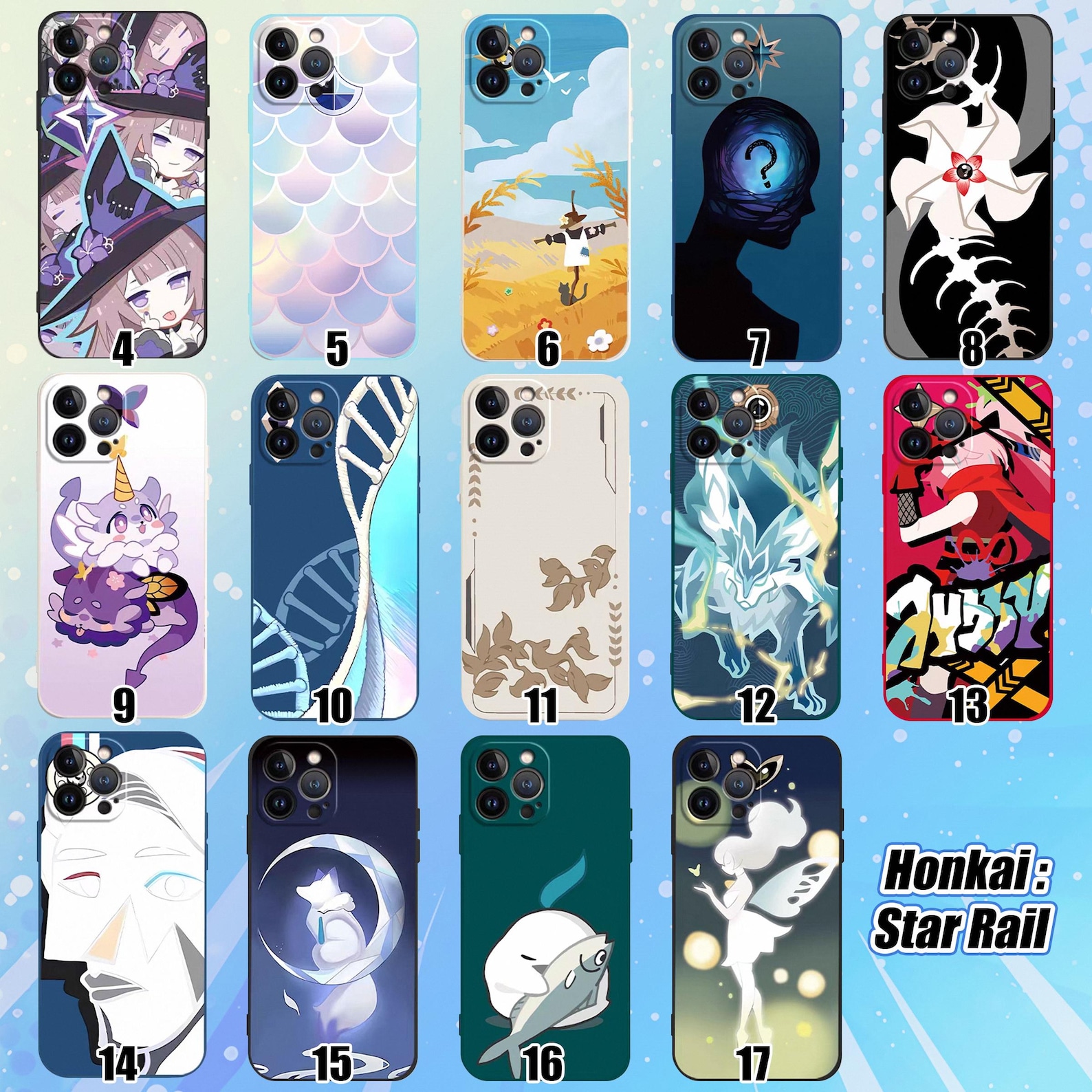 Honkai Star Rail In-game Character Silicone Phone Cases With, Phaenon ...