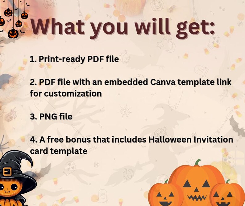 Editable Halloween October 2025 Calendar Canva Template | Spooky ...