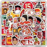 Funny Kansas City Mahomes Snowman Sticker Stating," Kansas City" With ...