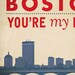 Boston You're My Home Print, 8x10 Art Print - Etsy
