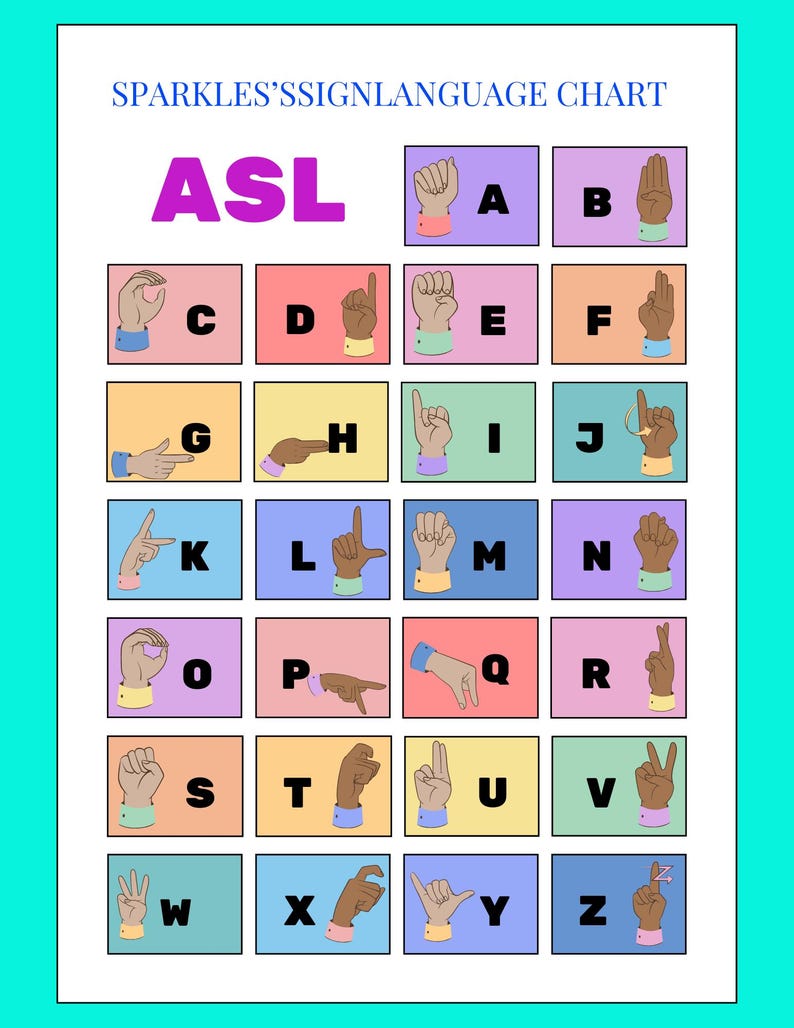 Blaze & Sparkle Alphabet Workbook, ASL, Tracing, Puzzles (PDF Download ...