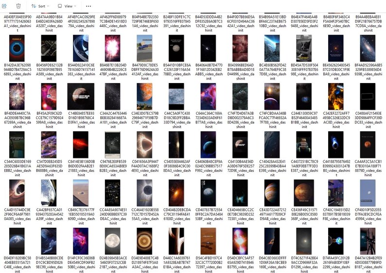 457 Space Video Clips: Cosmic Backgrounds for Editing (digital Download ...