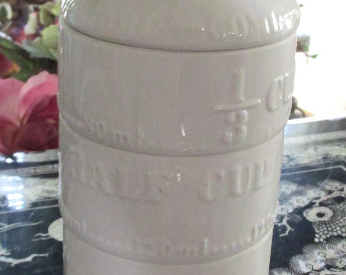 Anthropologie Milk Bottle Measuring Cup Set, 8.25 in Tall, Unique ...