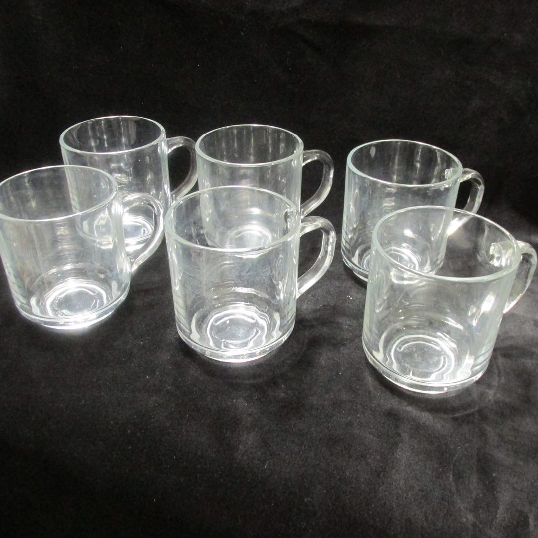 Vintage Luminar France Coffee Cups Set of 6, 10 Oz - Etsy