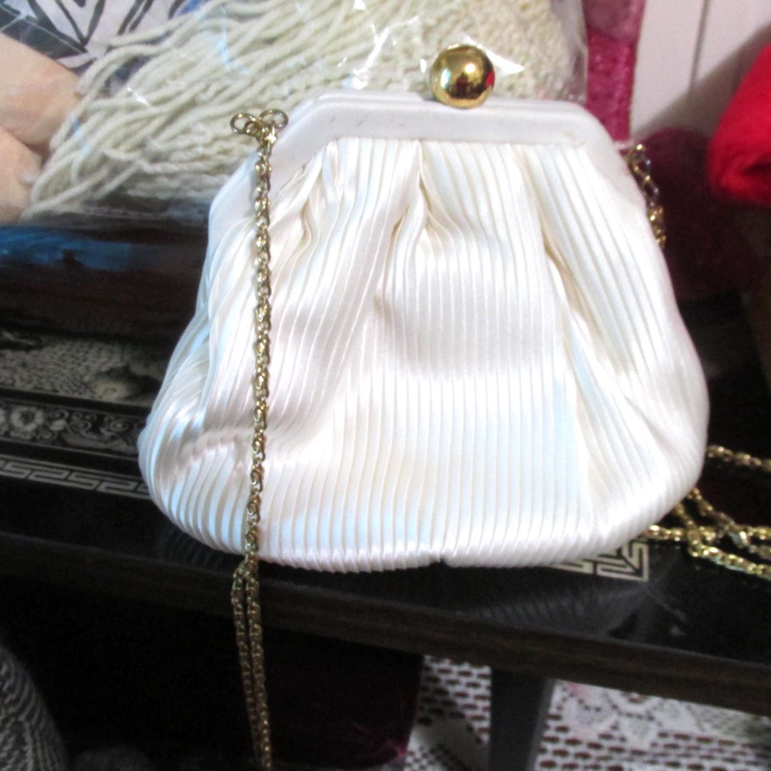 Accessory Lady Creamy White Elegant Evening Bag - Etsy