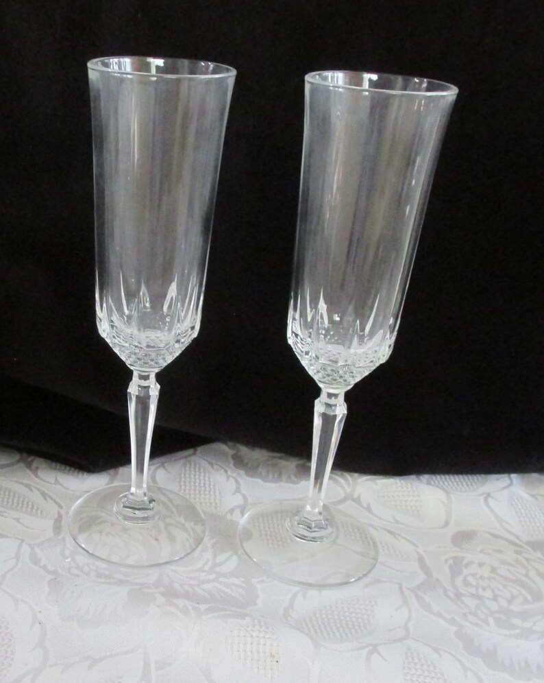 Legacy Champagne Flutes by Anchor Hocking Set of 4, 4 Fluid Oz. - Etsy