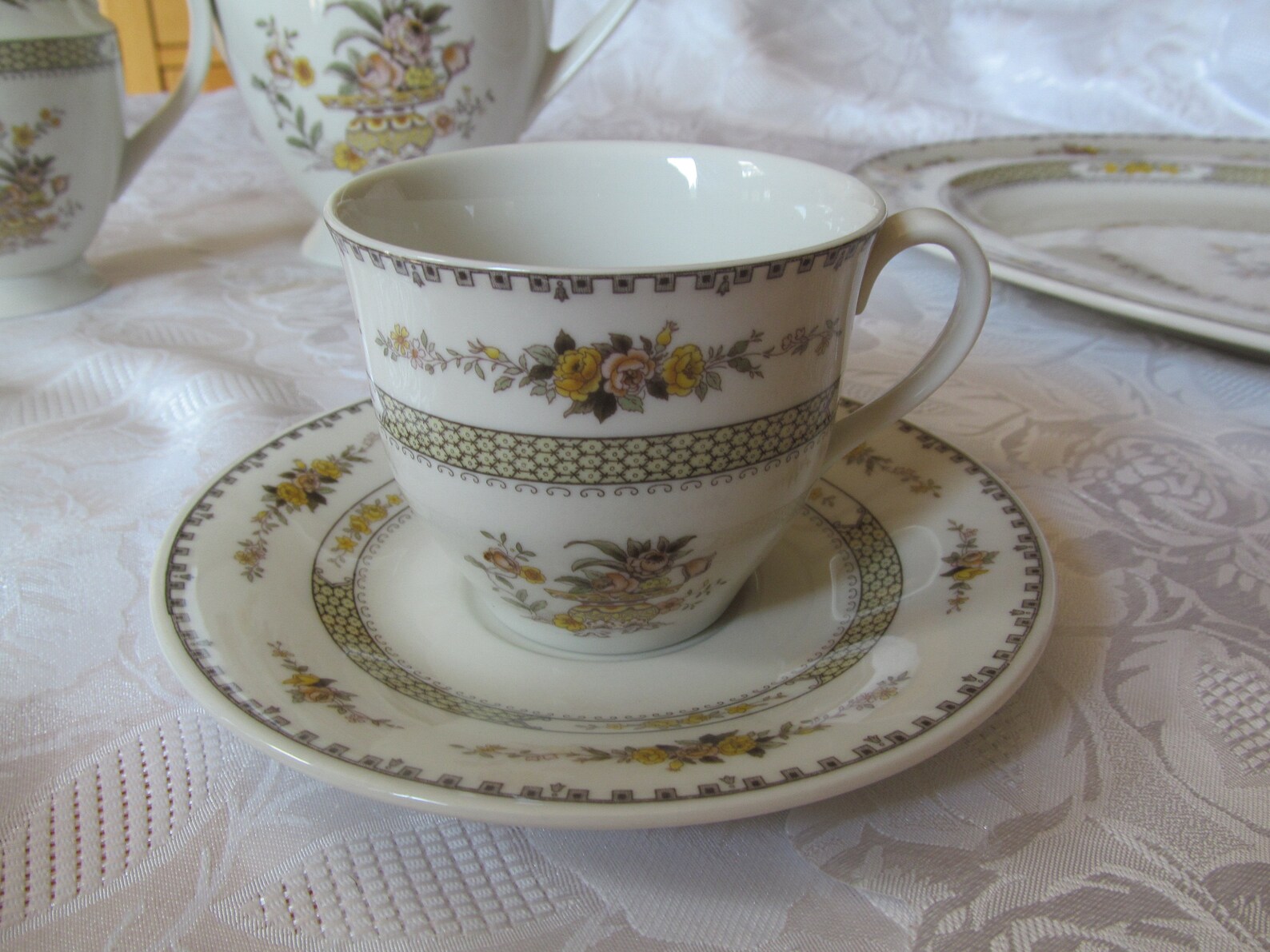 Vintage Royal Doulton Hamilton Cup & Saucer Set China - Etsy