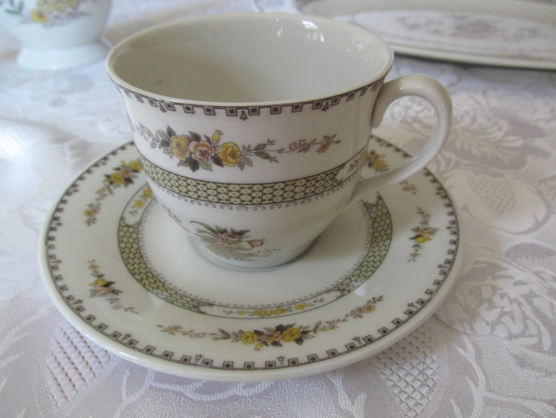 Vintage Royal Doulton Hamilton Cup & Saucer Set China - Etsy