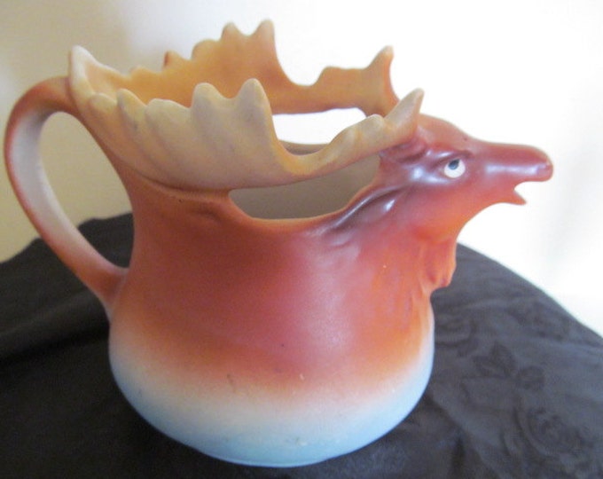 Vintage Pottery Moose Pitcher / Creamer Austria - Etsy