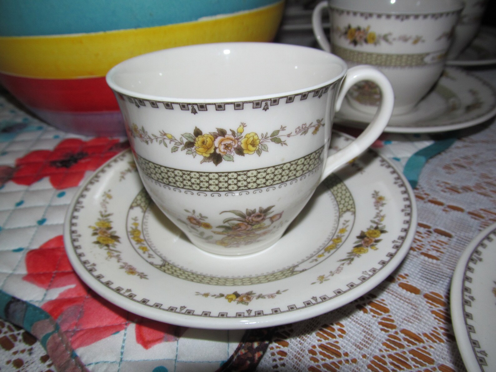 Vintage Royal Doulton Hamilton Cup & Saucer Set China - Etsy