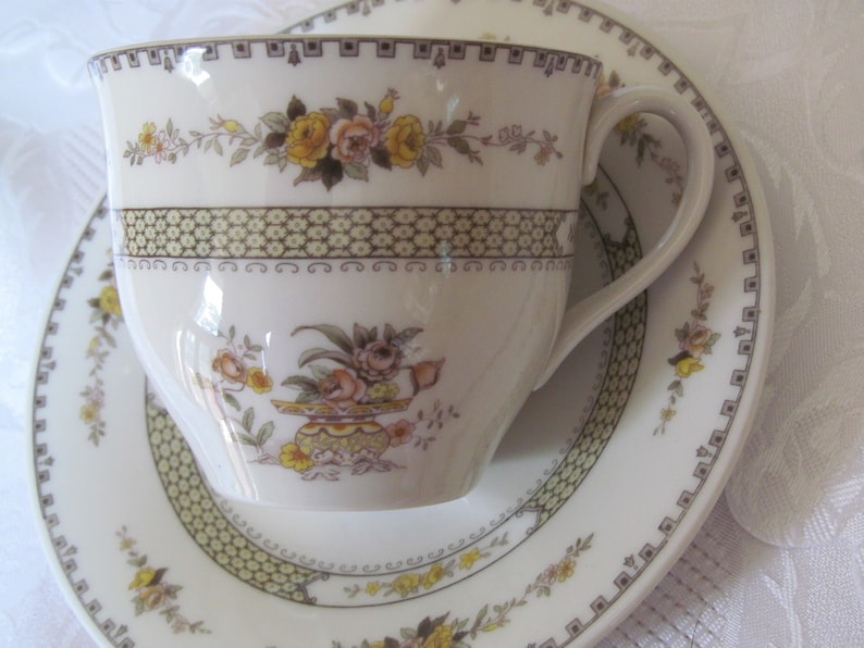 Vintage Royal Doulton Hamilton Cup & Saucer Set China - Etsy