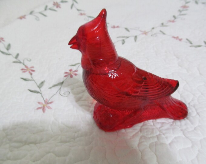 Vintage Avon Red Cardinal Decanter ,bird of Paradise Cologne, Red Bird ...