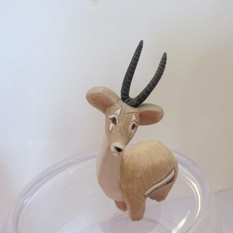 Vintage Artesania Rinconada, Art Pottery, Gazelle or Antelope Hand ...