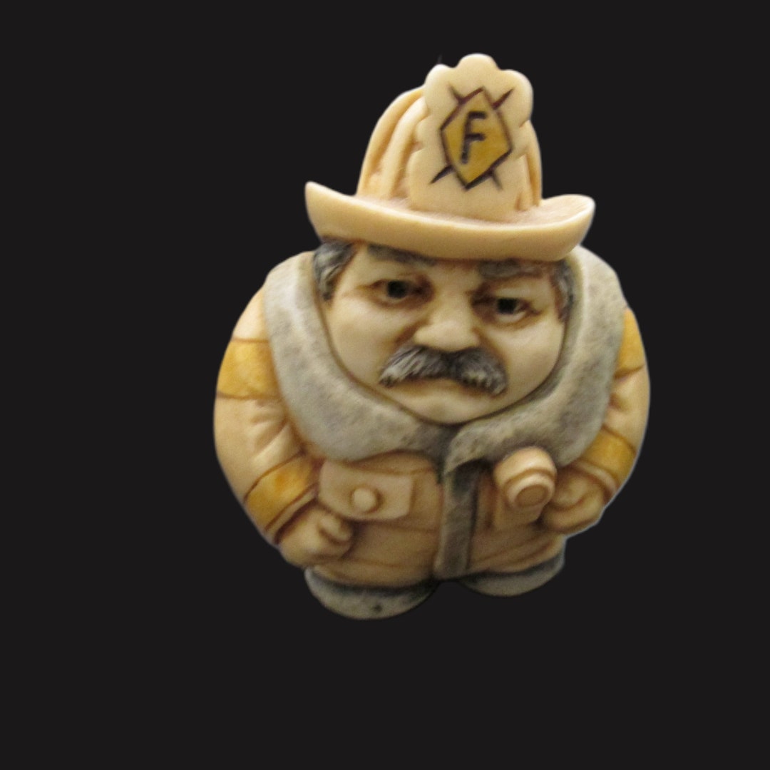 Flame Tamer No Fear Fireman Resin Figure 2001 - Etsy