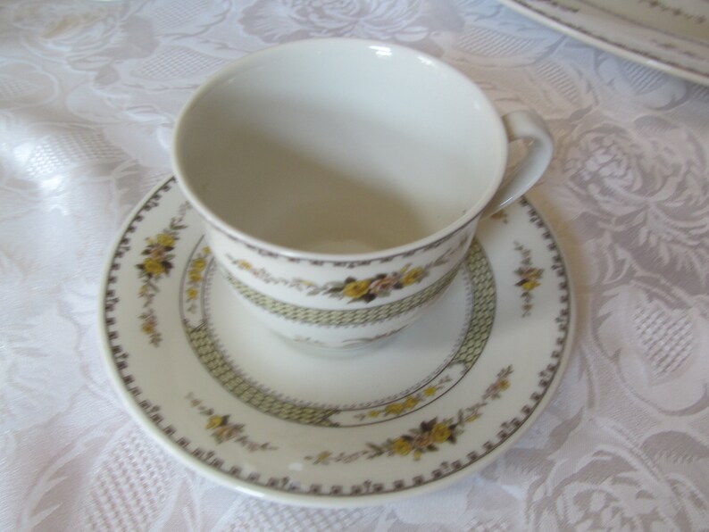 Vintage Royal Doulton Hamilton Cup & Saucer Set China - Etsy