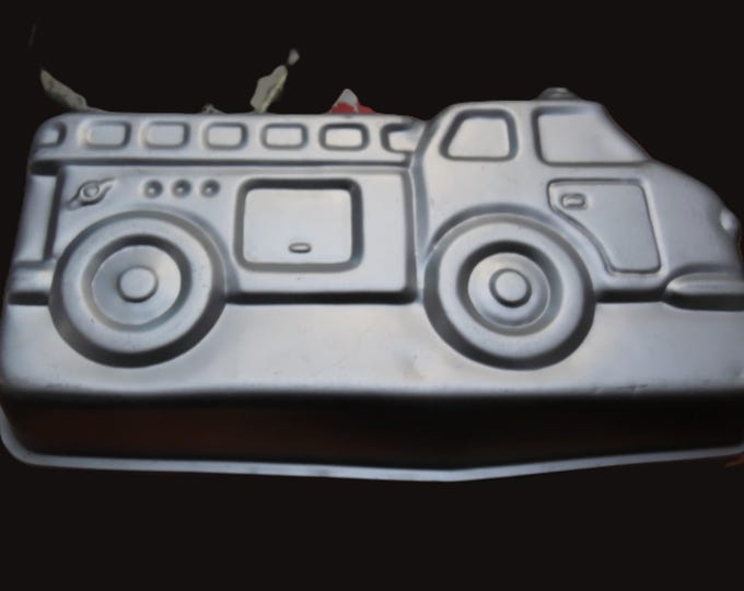 Wilton Fire Truck Cake Pan, Aluminum Baking Pan - Etsy
