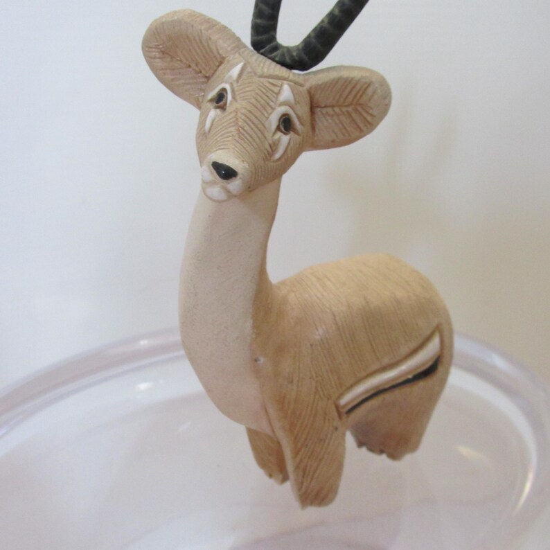 Vintage Artesania Rinconada, Art Pottery, Gazelle or Antelope Hand ...