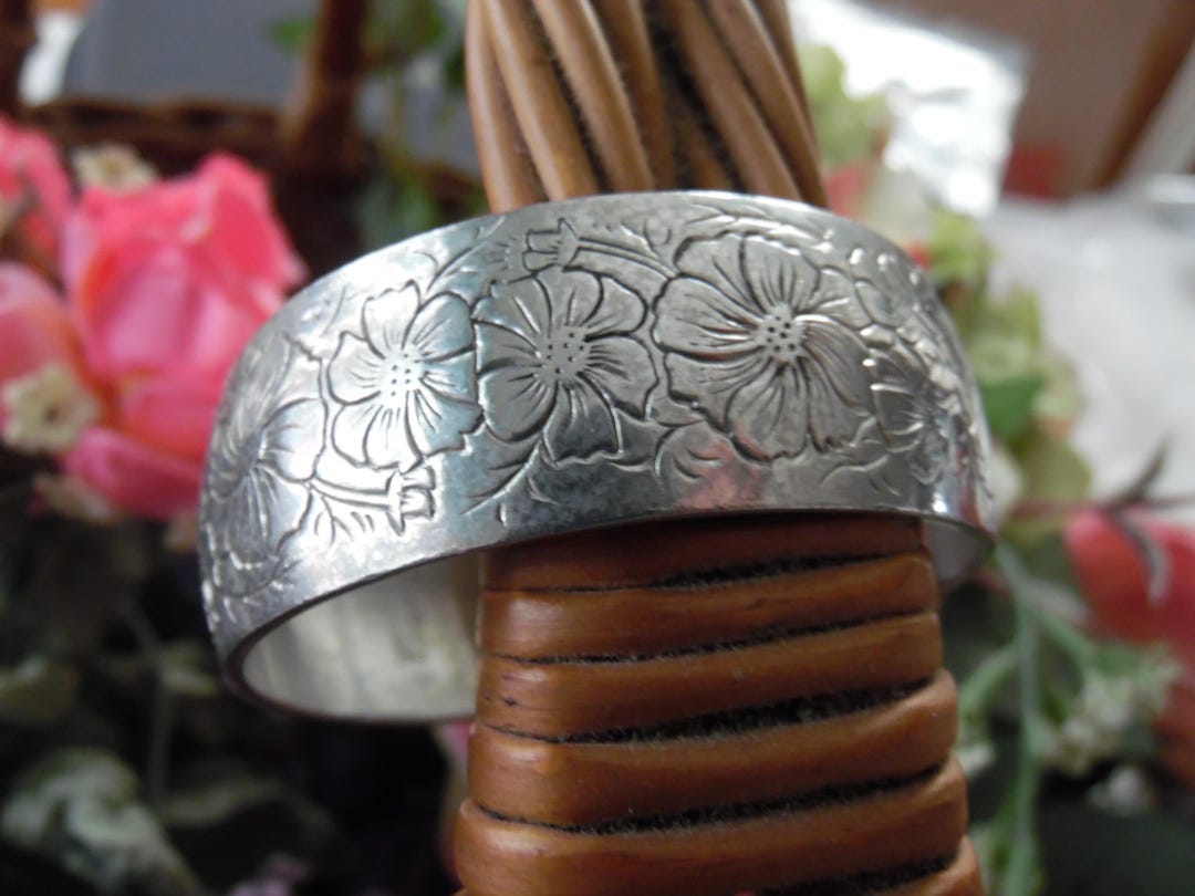 Vintage Kirk Steiff Pewter Cosmos Pewter Cuff Bracelet, 70s - Etsy