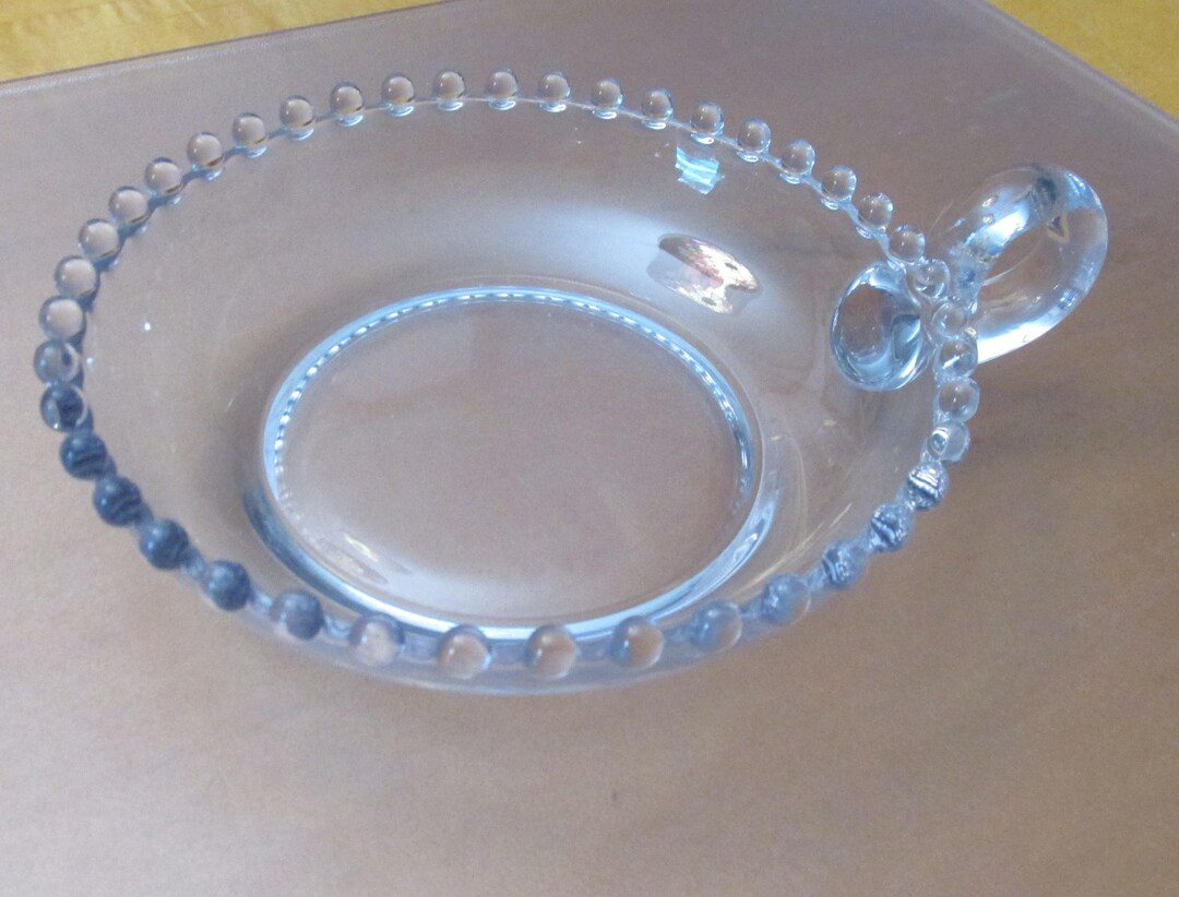 Imperial Candlewick Clear Glass Nappy - Etsy