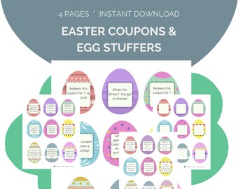 Non Candy Easter Egg Fillers, Easter Egg Hunt, Easter Experiences for ...