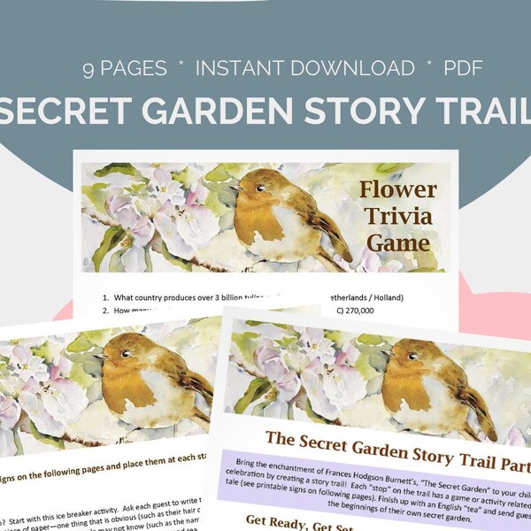 Secret Garden Theme - Etsy