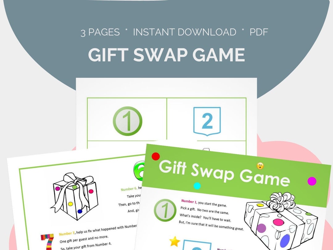 Gift Swap Party Game - Etsy