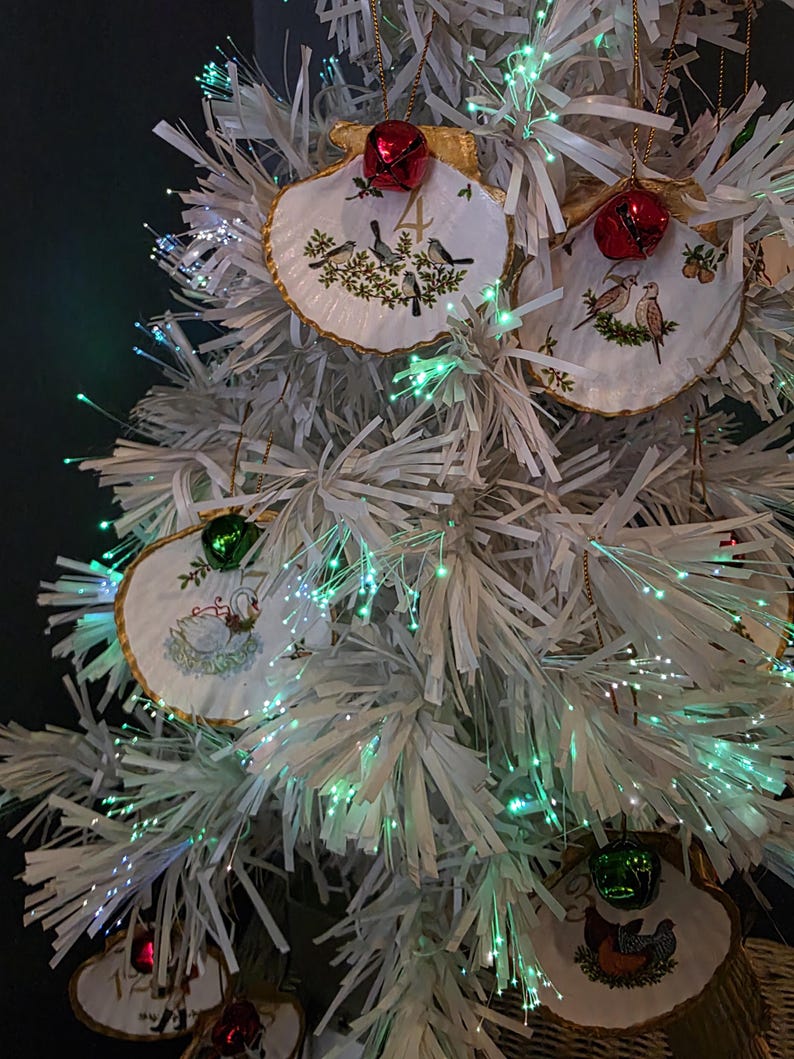 Twelve Days of Christmas Ornament Set - Etsy