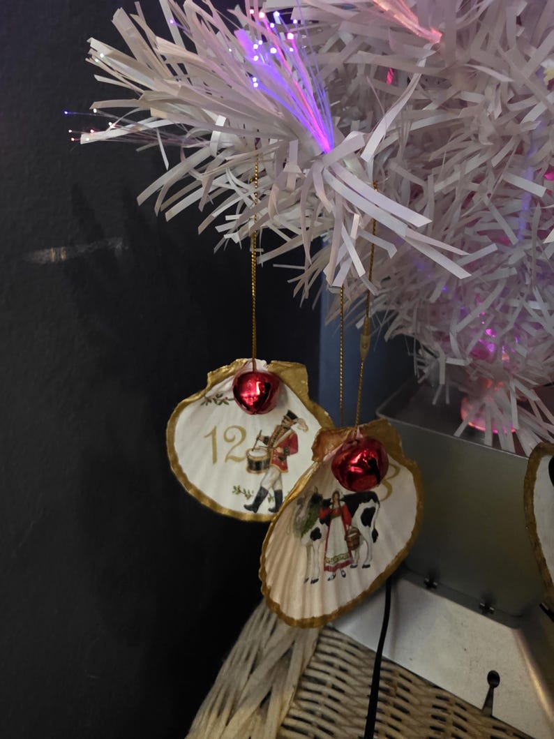 Twelve Days of Christmas Ornament Set - Etsy