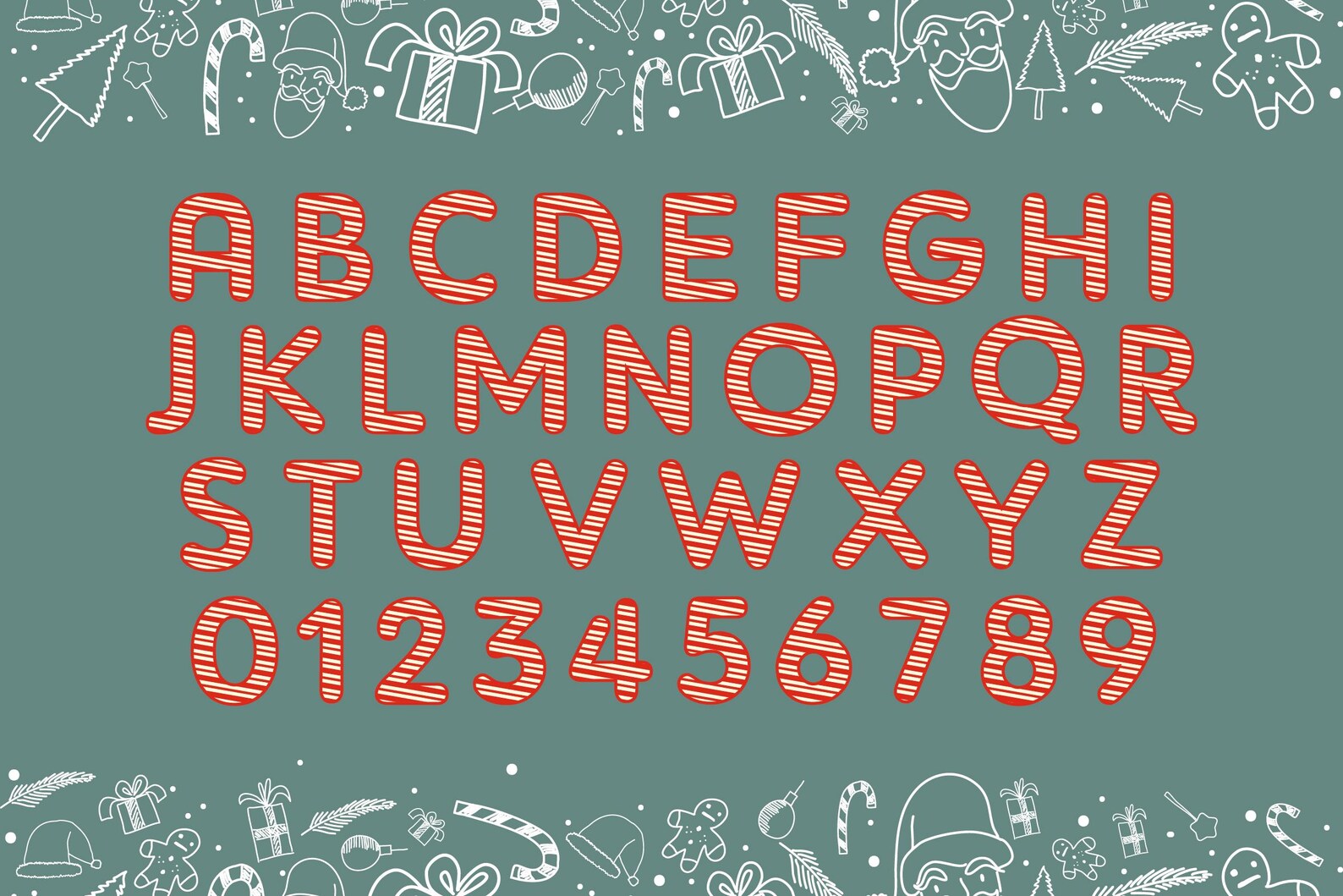 Candy Font Candyland Font Candy Cane Font Candy Script Font Christmas Font Sweet Candy Font ...