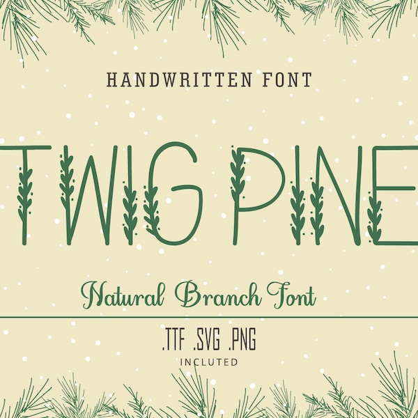 Forest Calligraphy - Etsy