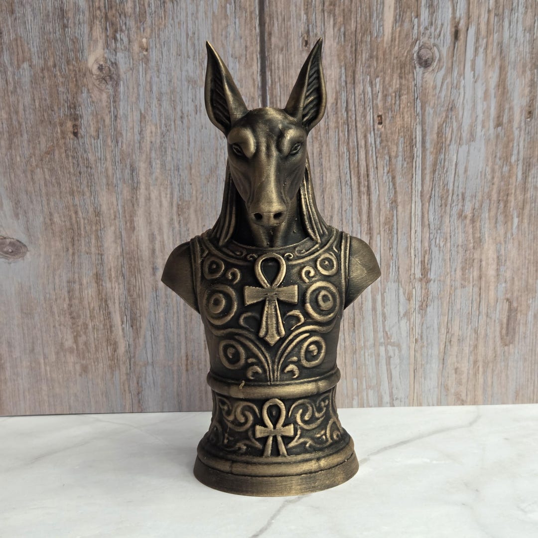 Set Seth Egyptian God Goddess 3d Printed Fanart Decor Statue - 7 Inches ...