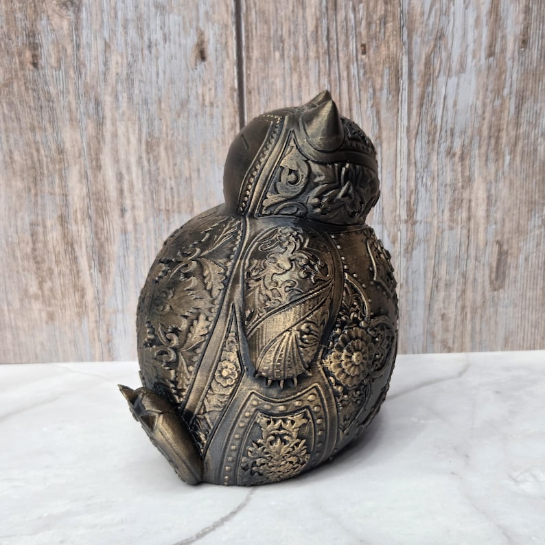 Snorlax Pokemon-inspired 3d Printed Hand Painted 6 Inch Statue With Ornamental Designs - Etsy