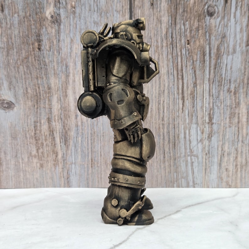 Fallout Inspired Excavator Power Armor Fan Art 3d Printed Statue - 6 ...