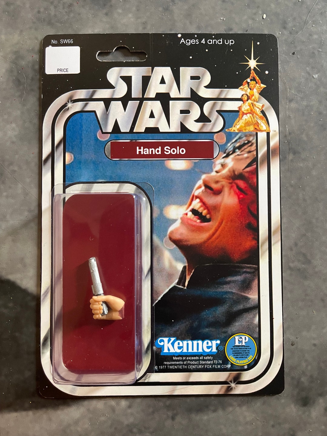 Hand Solo Luke Skywalker Severed Hand Empire Strikes Back Bootleg ...