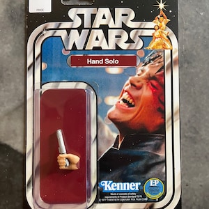 Hand Solo Luke Skywalker Severed Hand Empire Strikes Back Bootleg Figure Parody Star Wars Etsy