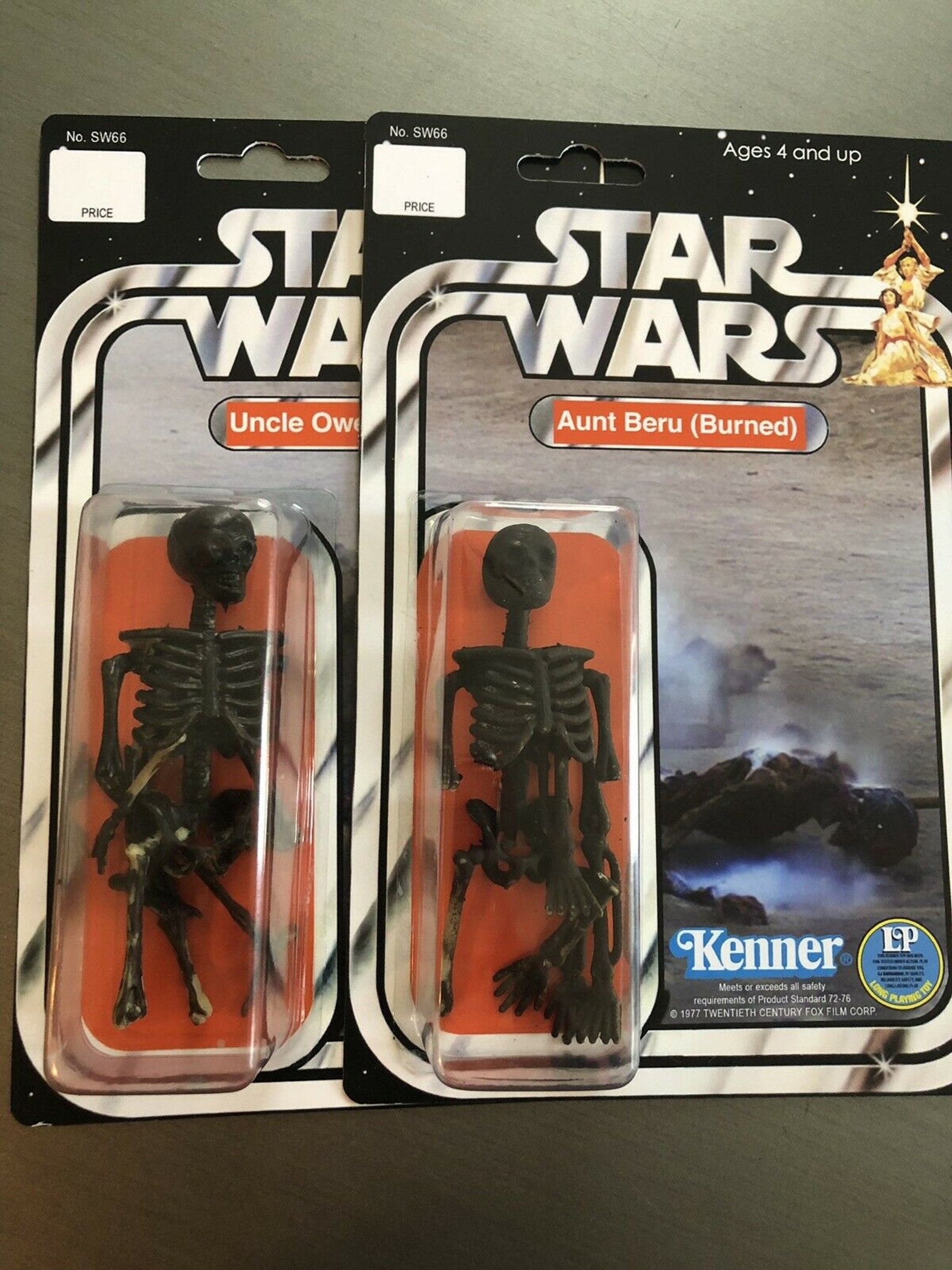 Aunt Beru and Uncle Owen burned Star Wars Custom Bootleg - Etsy