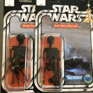 Aunt Beru and Uncle Owen (burned) Star Wars Custom Bootleg Action ...