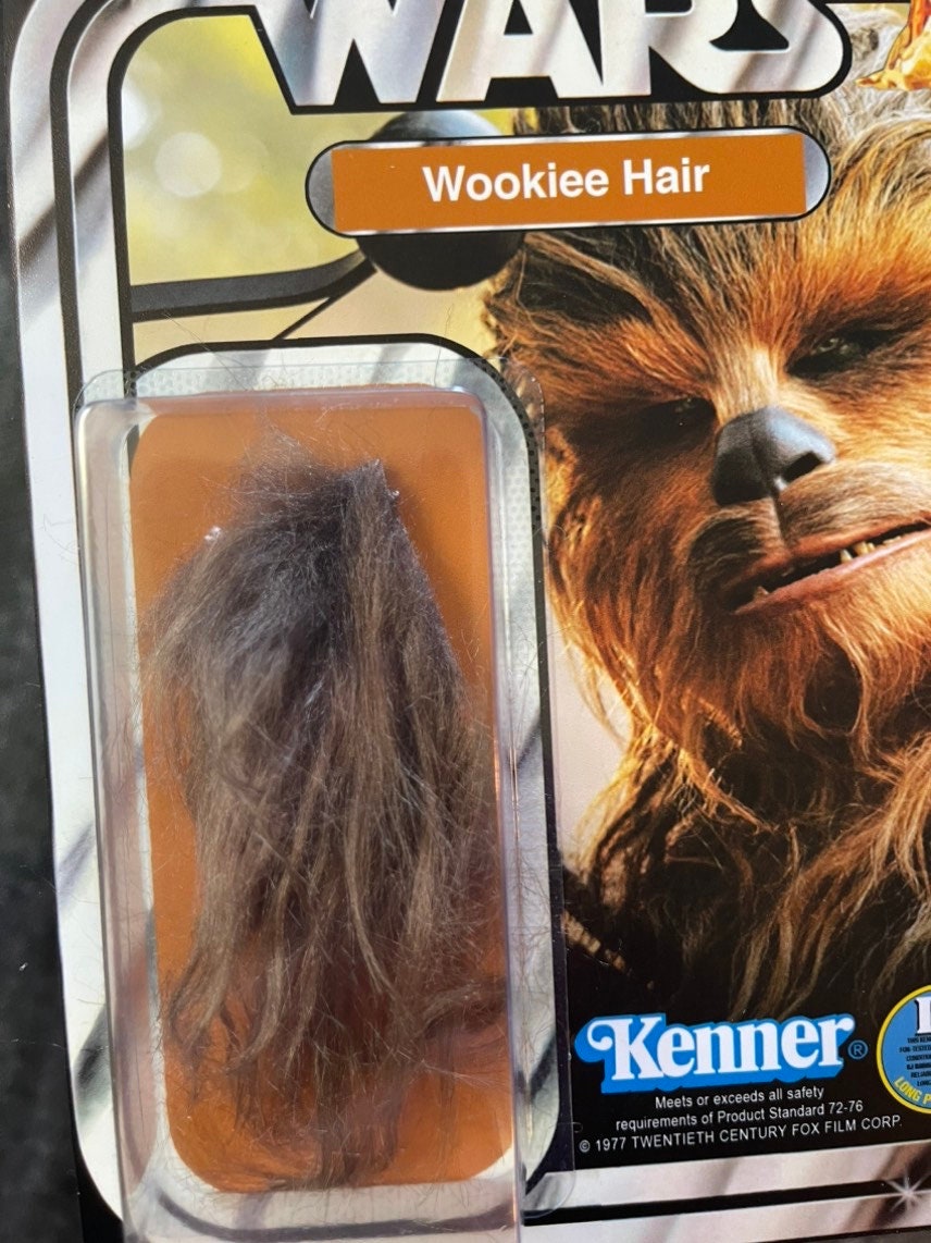 Chewbacca Wookiee Hair Bootleg Figure Parody Star Wars - Etsy